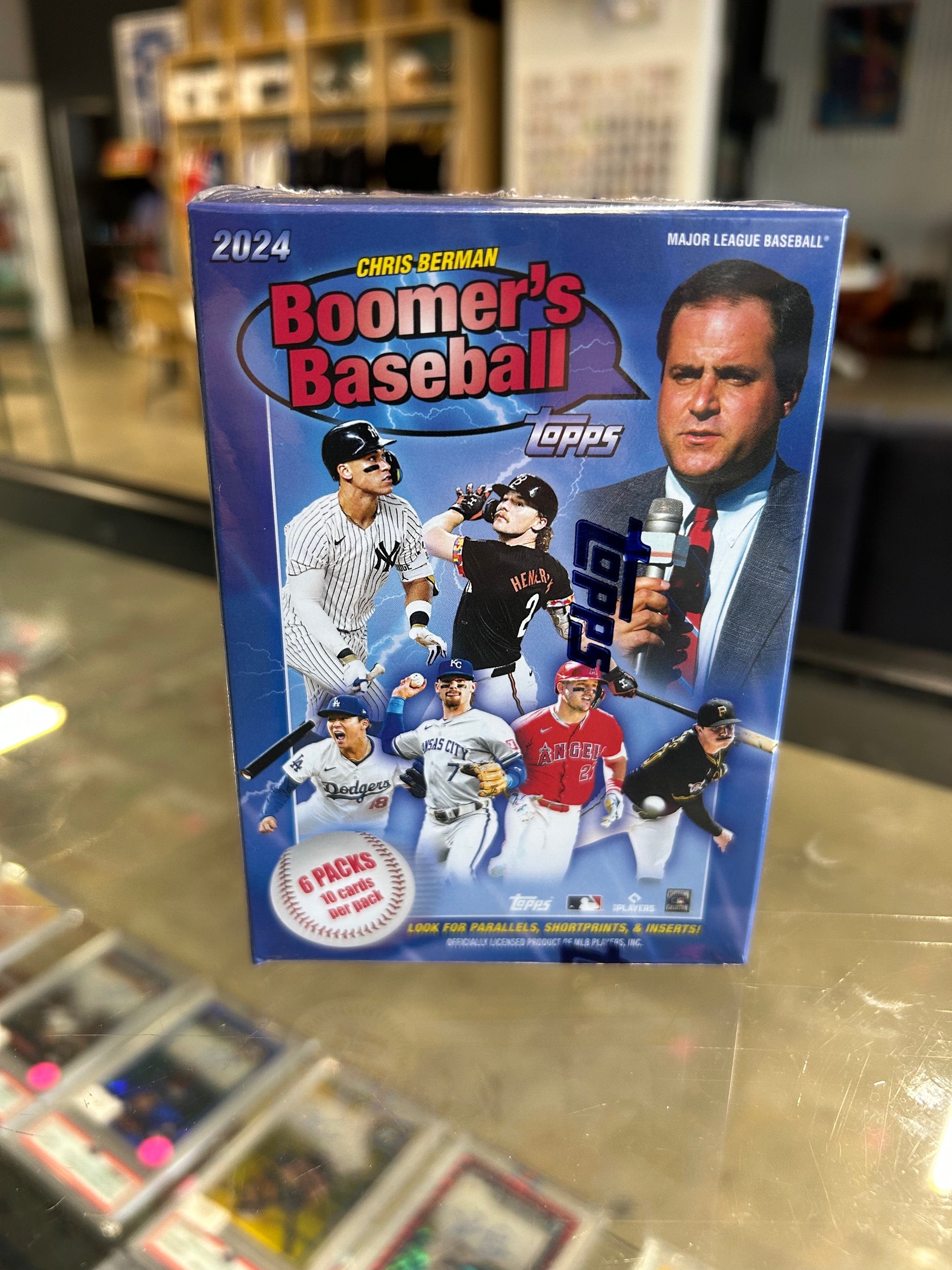 2024 Topps X Chris Berman: Boomer's Baseball Box – Graybo's Sports Cards